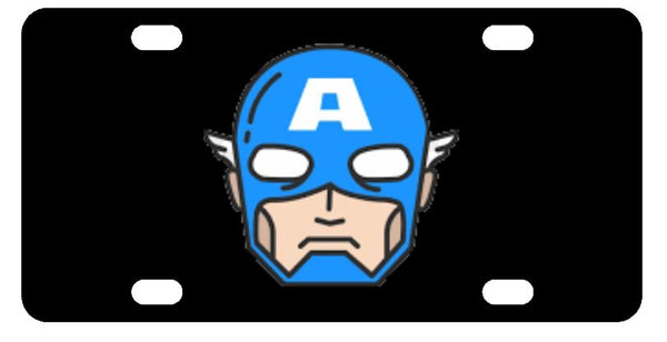 Captain America License Plate | Custom Creations