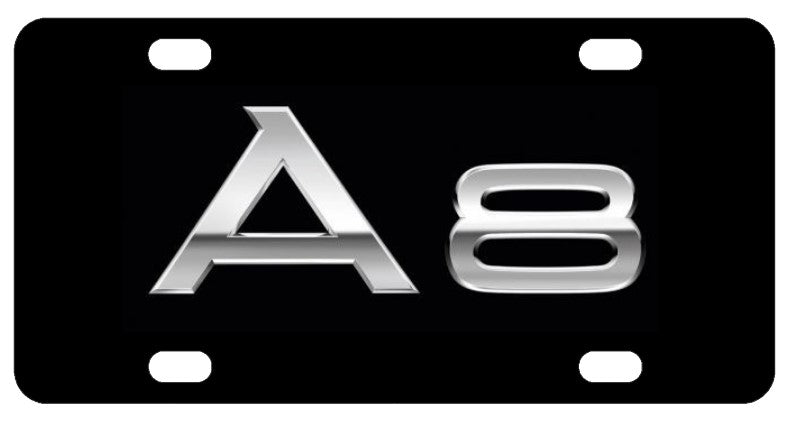 Audi A8 License Plate | Custom Creations