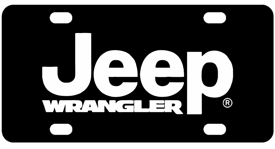 Jeep Wrangler License Plate – Custom Creations