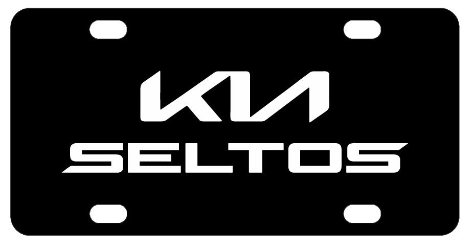 Kia Seltos License Plate – Custom Creations