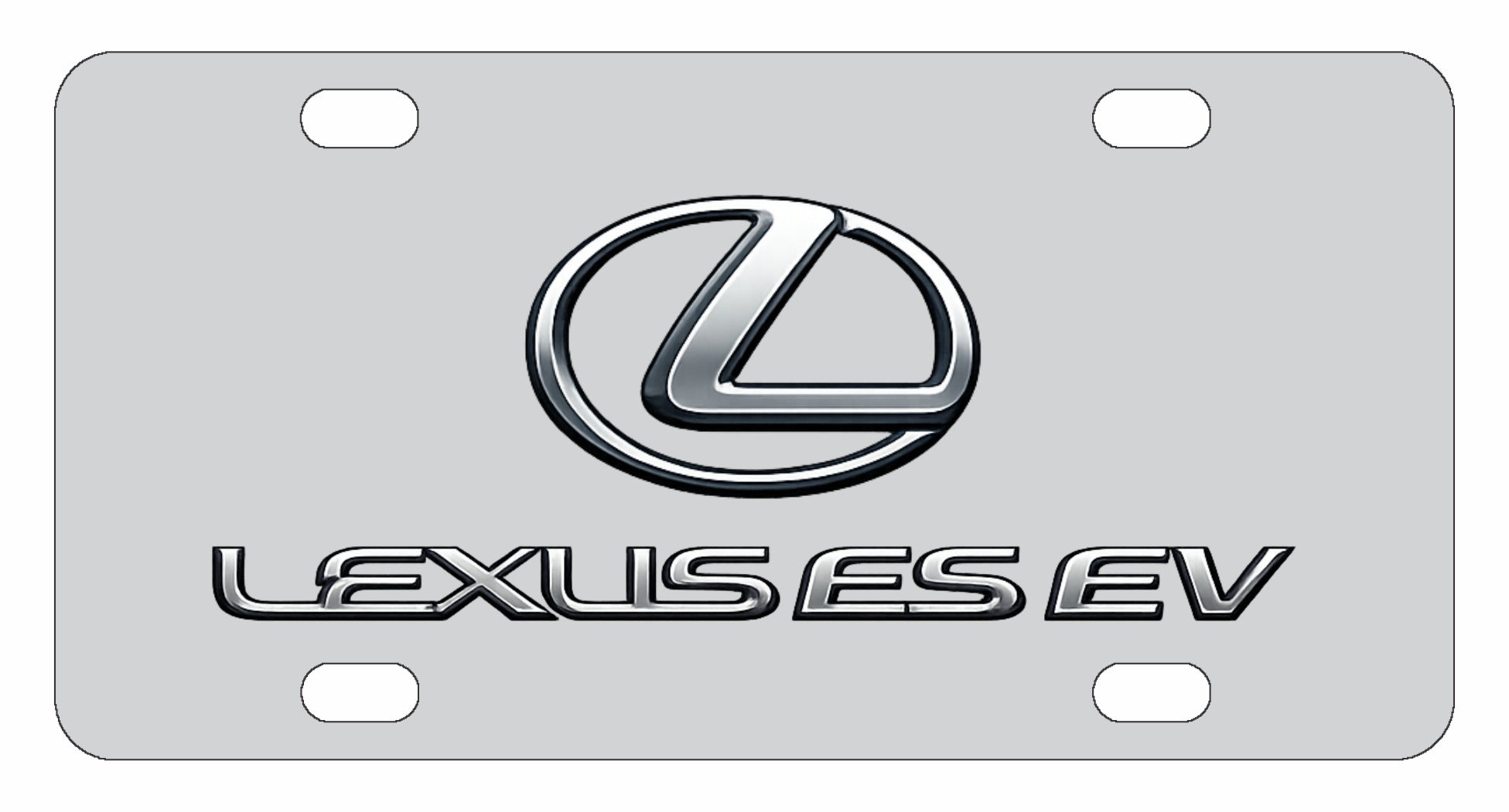 Lexus ES EV License Plate – Custom Creations