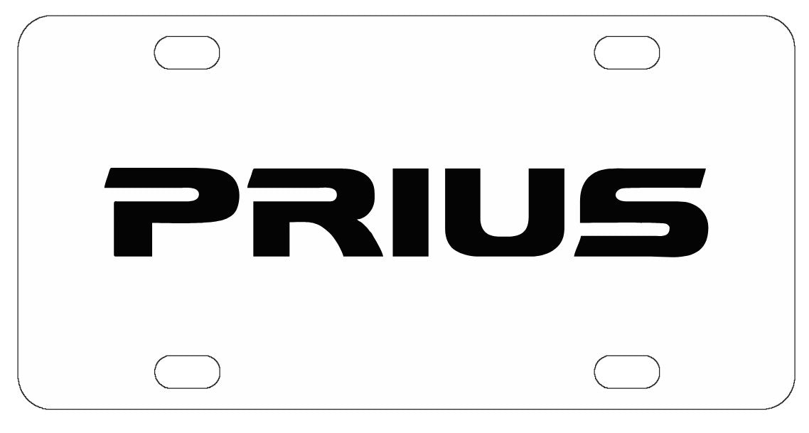 Toyota Prius License Plate – Custom Creations