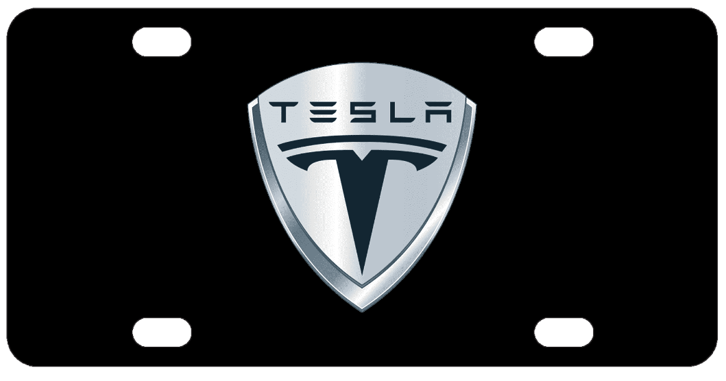 Tesla License Plate – Custom Creations