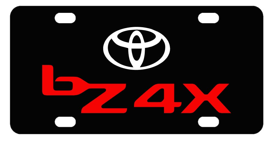 Toyota BZ4X License Plate – Custom Creations