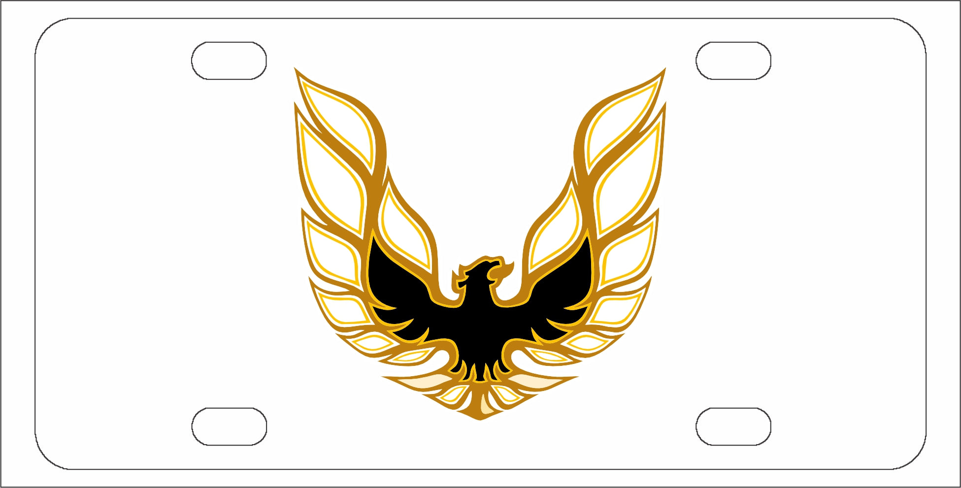 Pontiac Firebird License Plate – Custom Creations