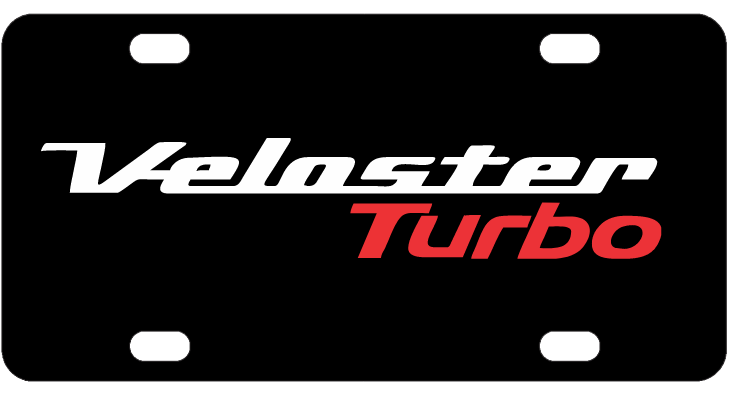 Hyundai Veloster License Plate – Custom Creations