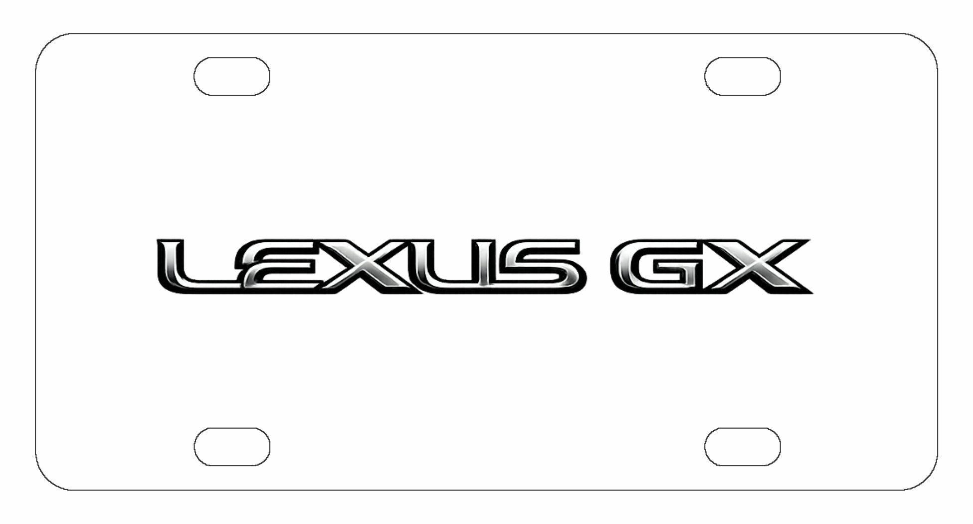 Lexus GX License Plate – Custom Creations
