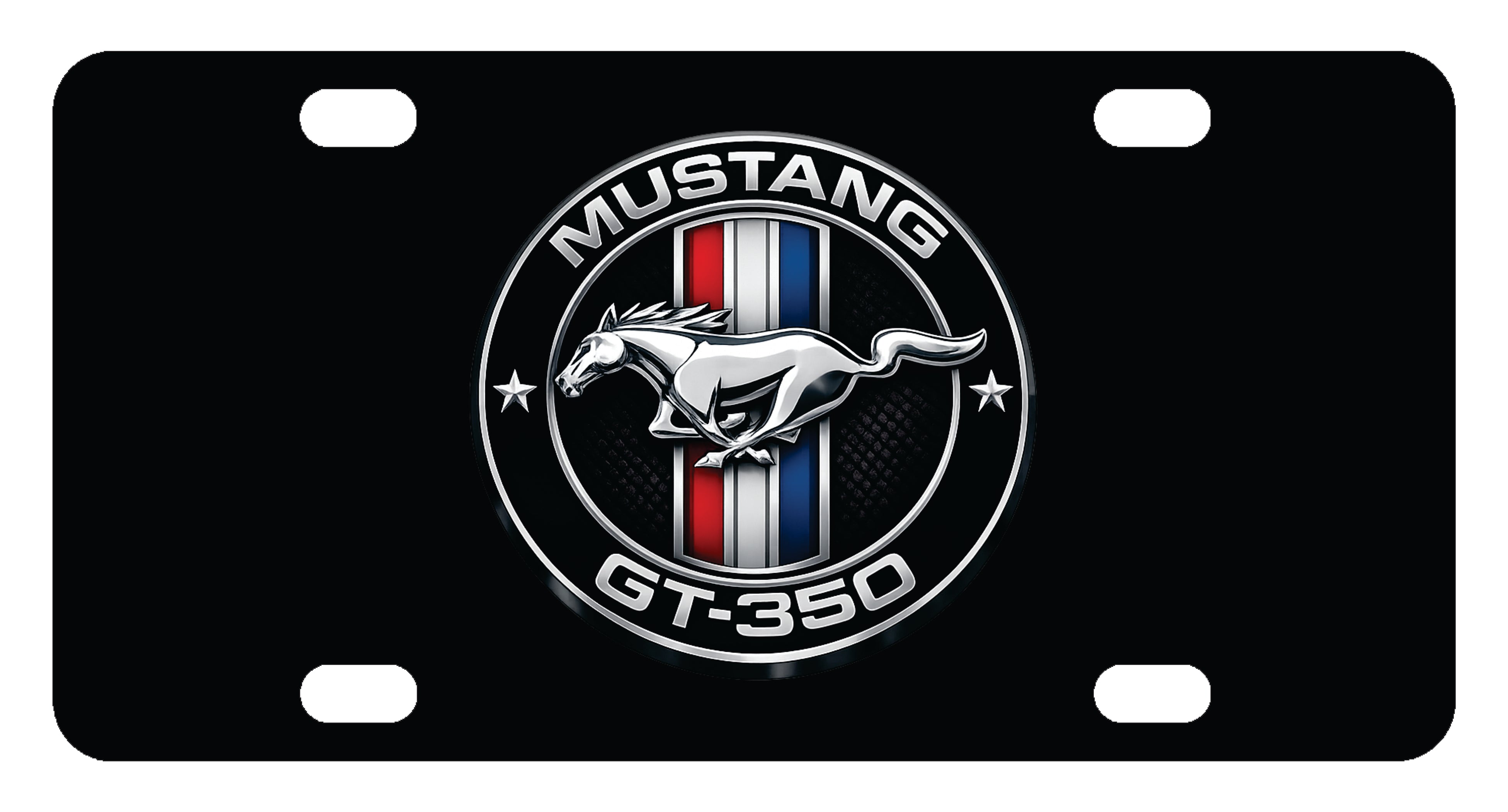 Ford Mustang GT-350 License Plate – Custom Creations
