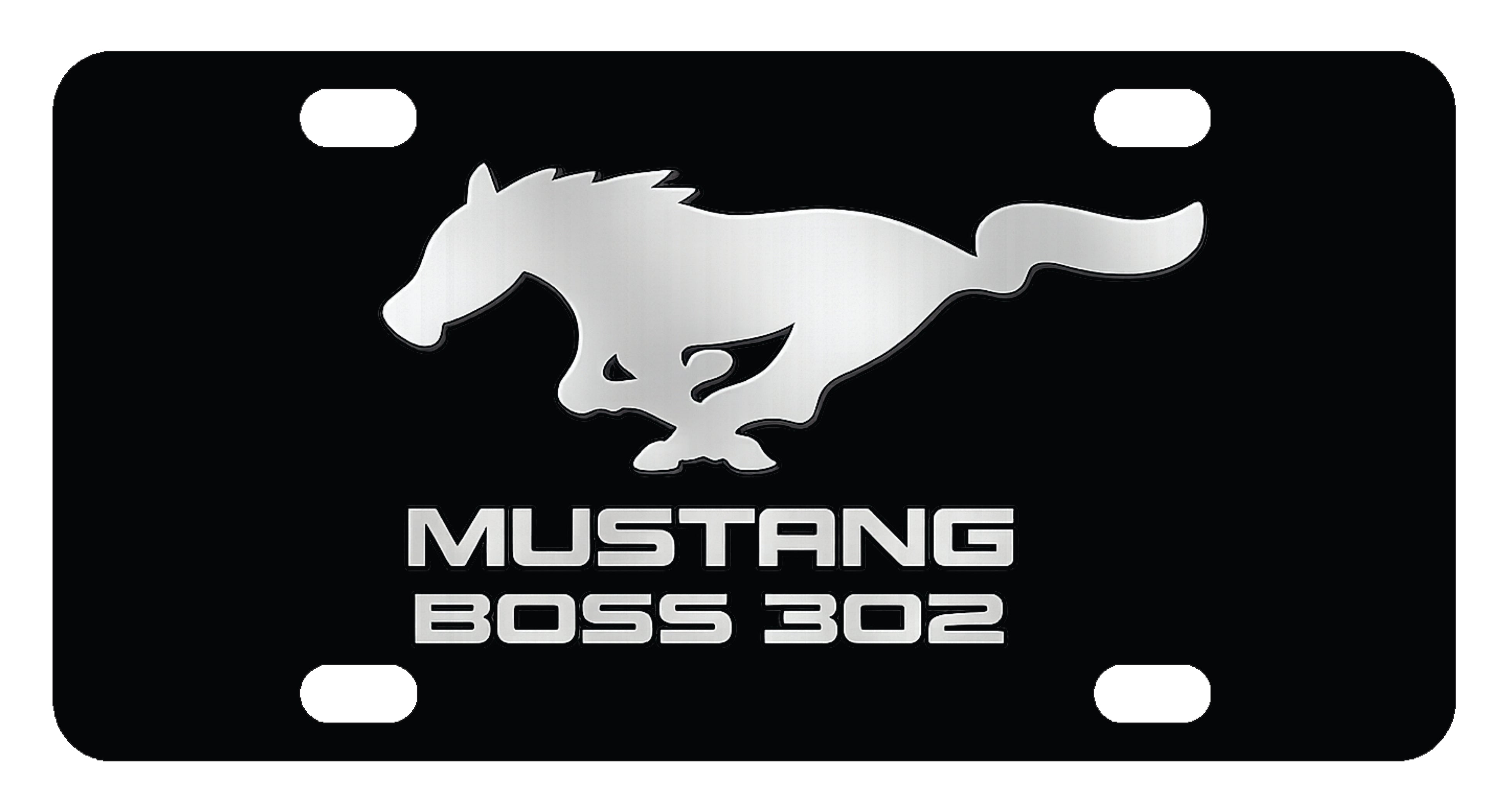 Ford Mustang Mach Boss 302 License Plate – Custom Creations
