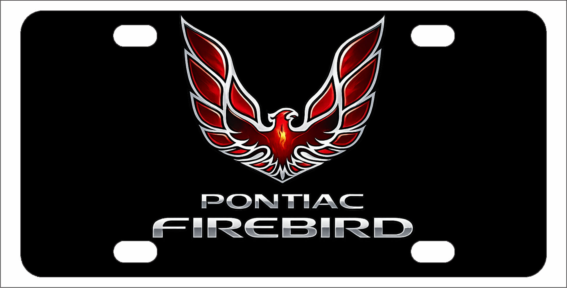 Pontiac Firebird License Plate – Custom Creations