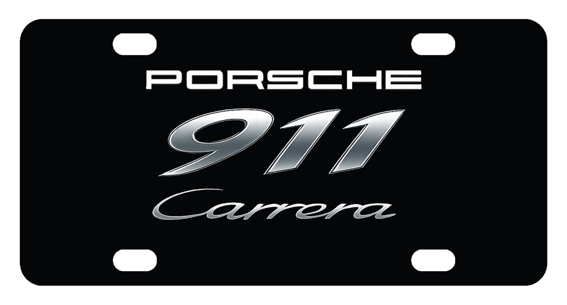 Porsche 911 Carrera License Plate – Custom Creations