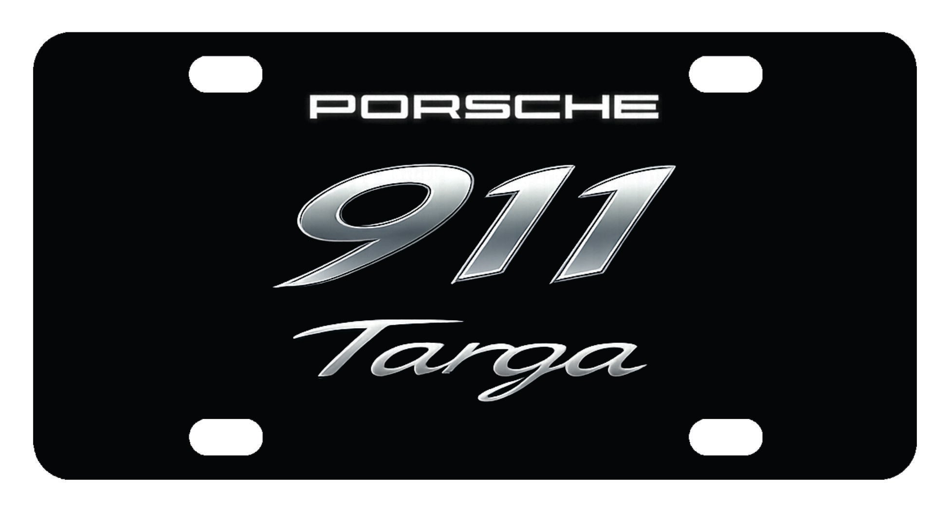 Porsche 911 Targa License Plate – Custom Creations