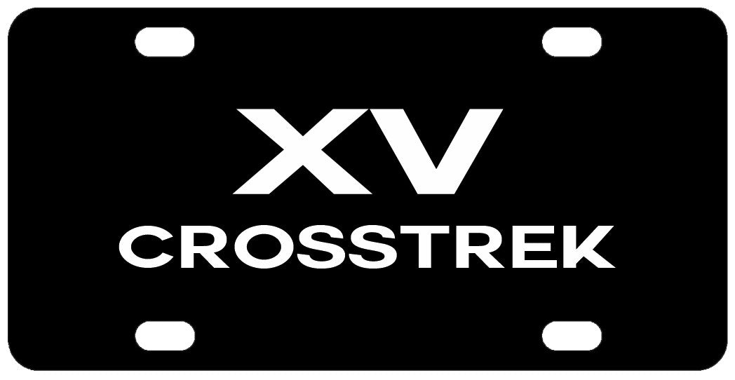 Subaru XV Crosstrek License Plate – Custom Creations