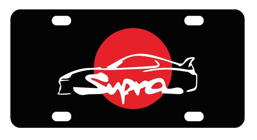 Toyota Supra License Plate – Custom Creations