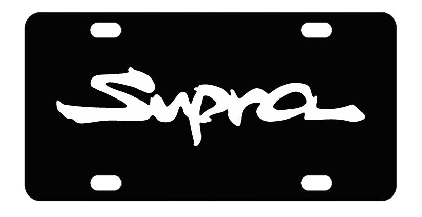 Toyota Supra License Plate – Custom Creations