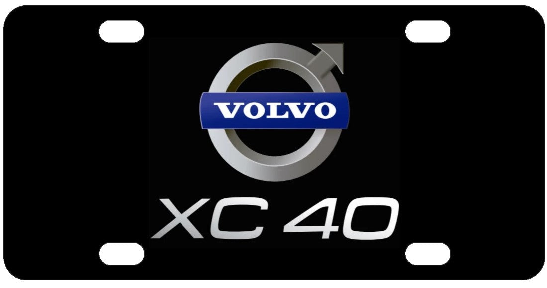 Volvo XC 40 License Plate – Custom Creations