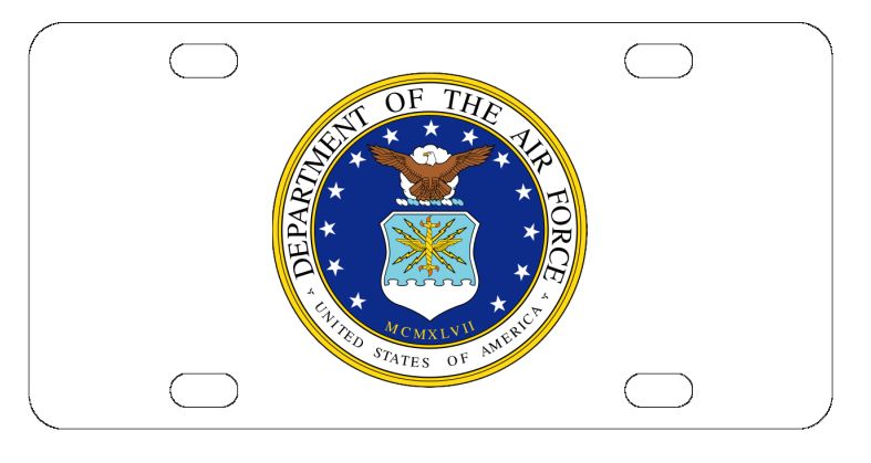 Air Force License Plate | Custom Creations