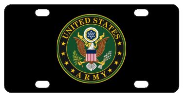 U.S. Army License Plate – Custom Creations