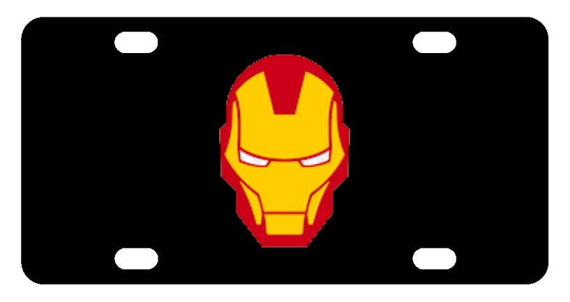 Iron Man License Plate – Custom Creations