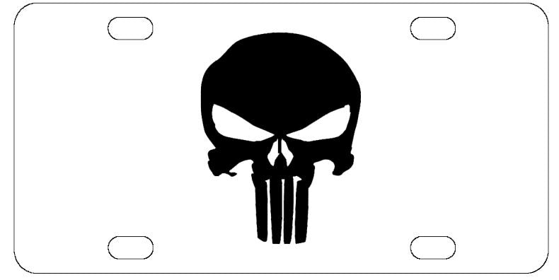 Punisher License Plate | Custom Creations