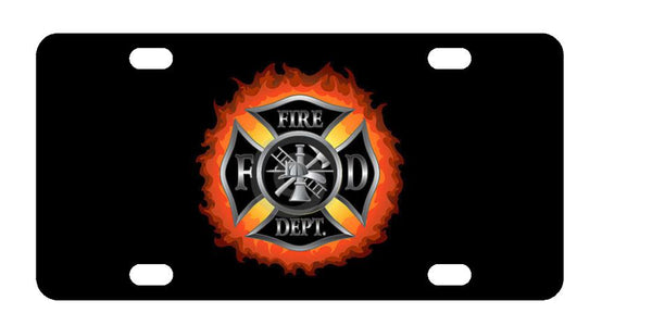 Firefighter Fire Dept License Plate | Custom Creations
