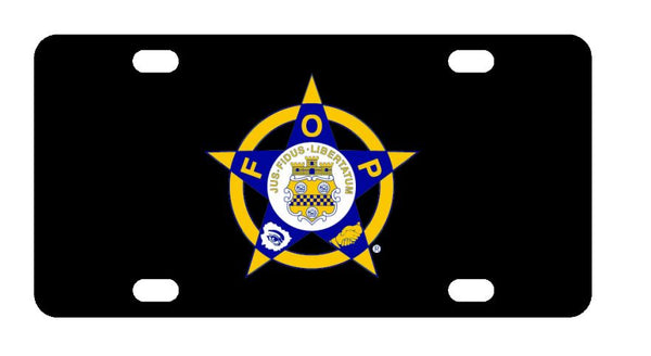 Fraternal Order Of Police License Plate | Custom Creations
