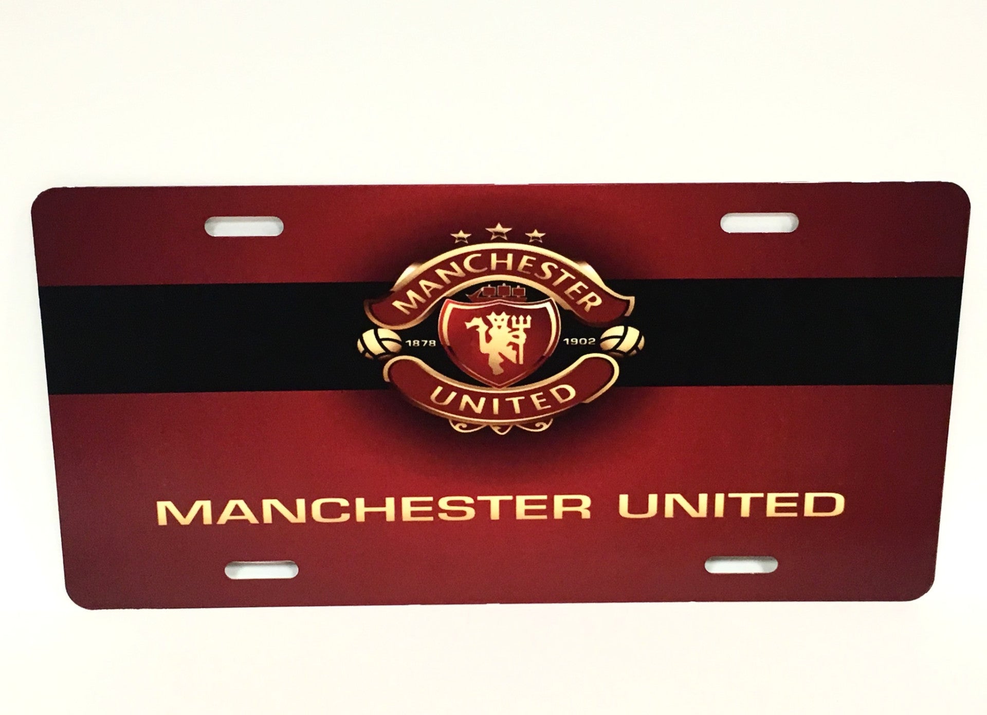 Manchester United Red License Plate | Custom Creations