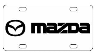 Mazda License Plate | Custom Creations