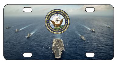 Navy Ships License Plate | Custom Creations
