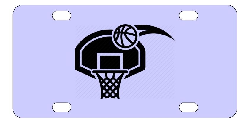 Scoring Basketball Sports License Plate | Custom Creations
