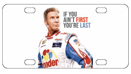Talladega Nights Ricky Bobby License Plate | Custom Creations