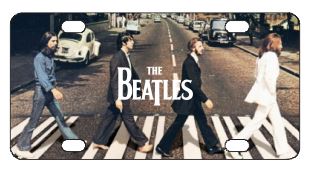 The Beatles Abby Road License Plate | Custom Creations
