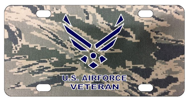 Air Force Veteran License Plate | Custom Creations