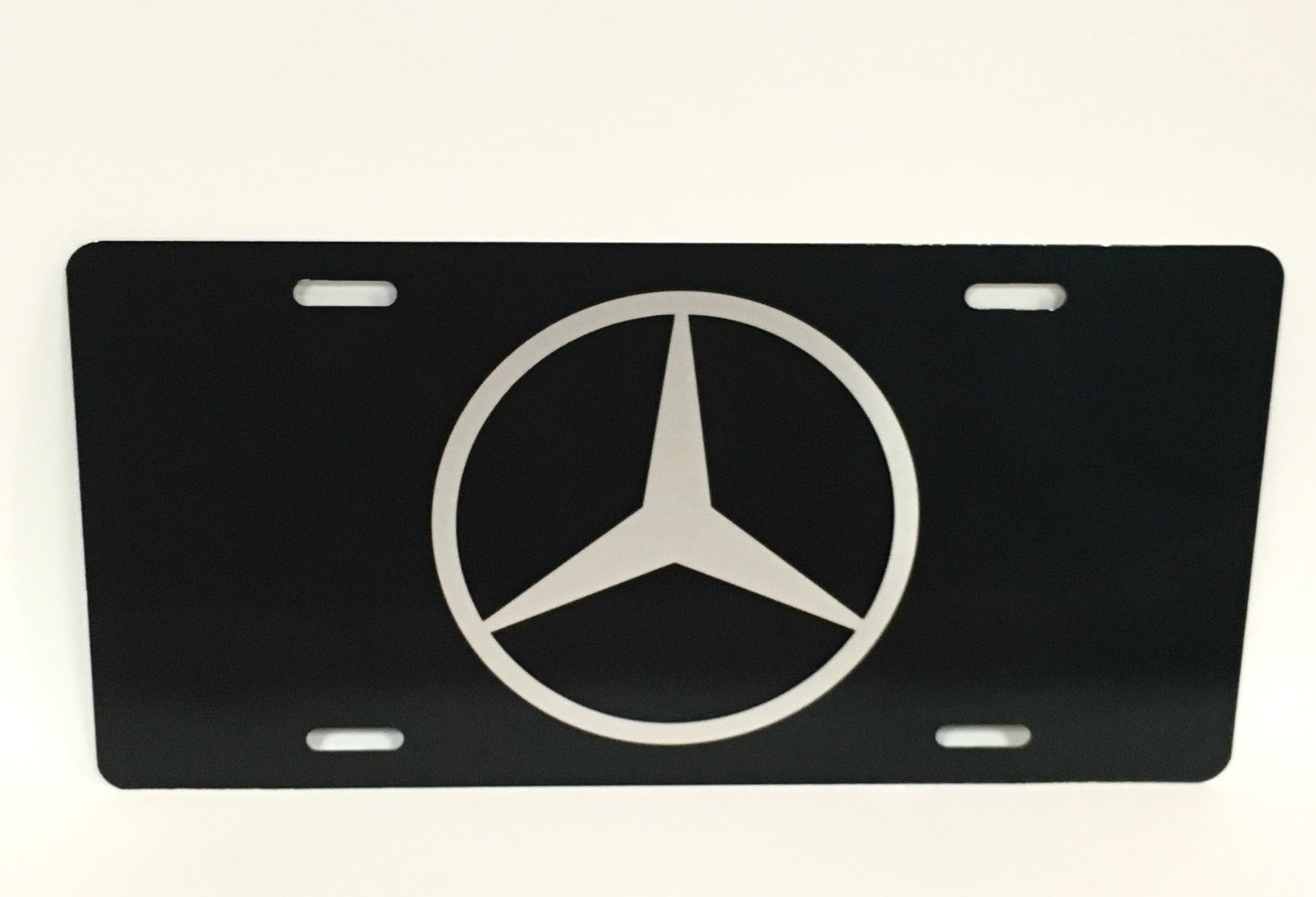 Mercedes Logo License Plate | Custom Creations