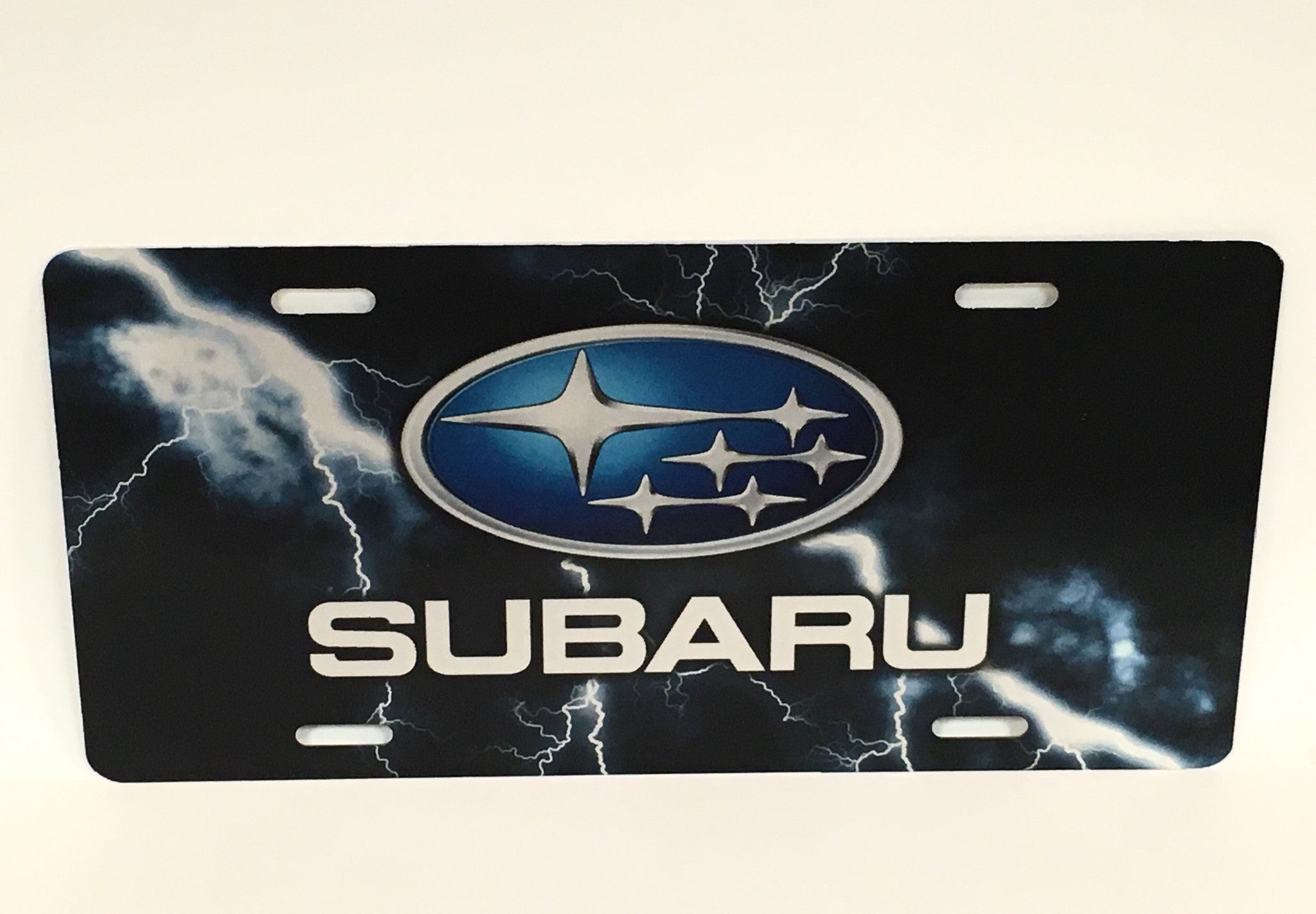 Subaru Lightning License Plate | Custom Creations